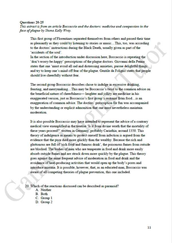 GAMSAT Practice Test 2 - Sections 1 & 2 | GamsatScience